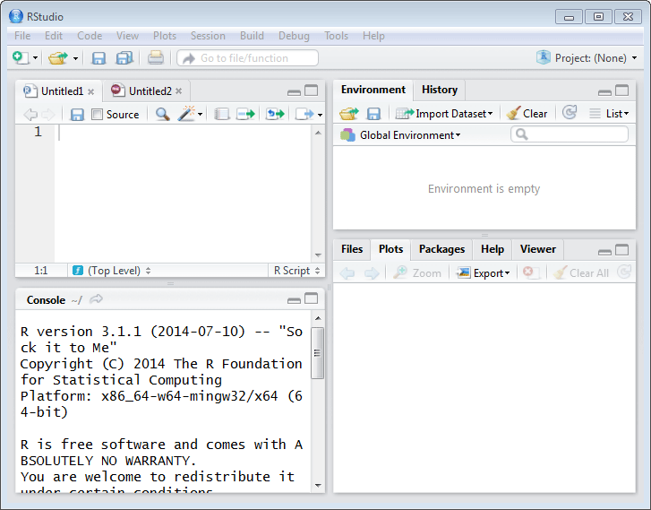 1 3 The RStudio IDE R Introduction To Selected Topics